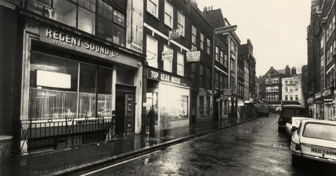 Regent Sounds of Denmark Street London Guitar Shop